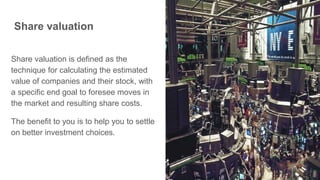 Valuation of shares under variable growth rates | PPT