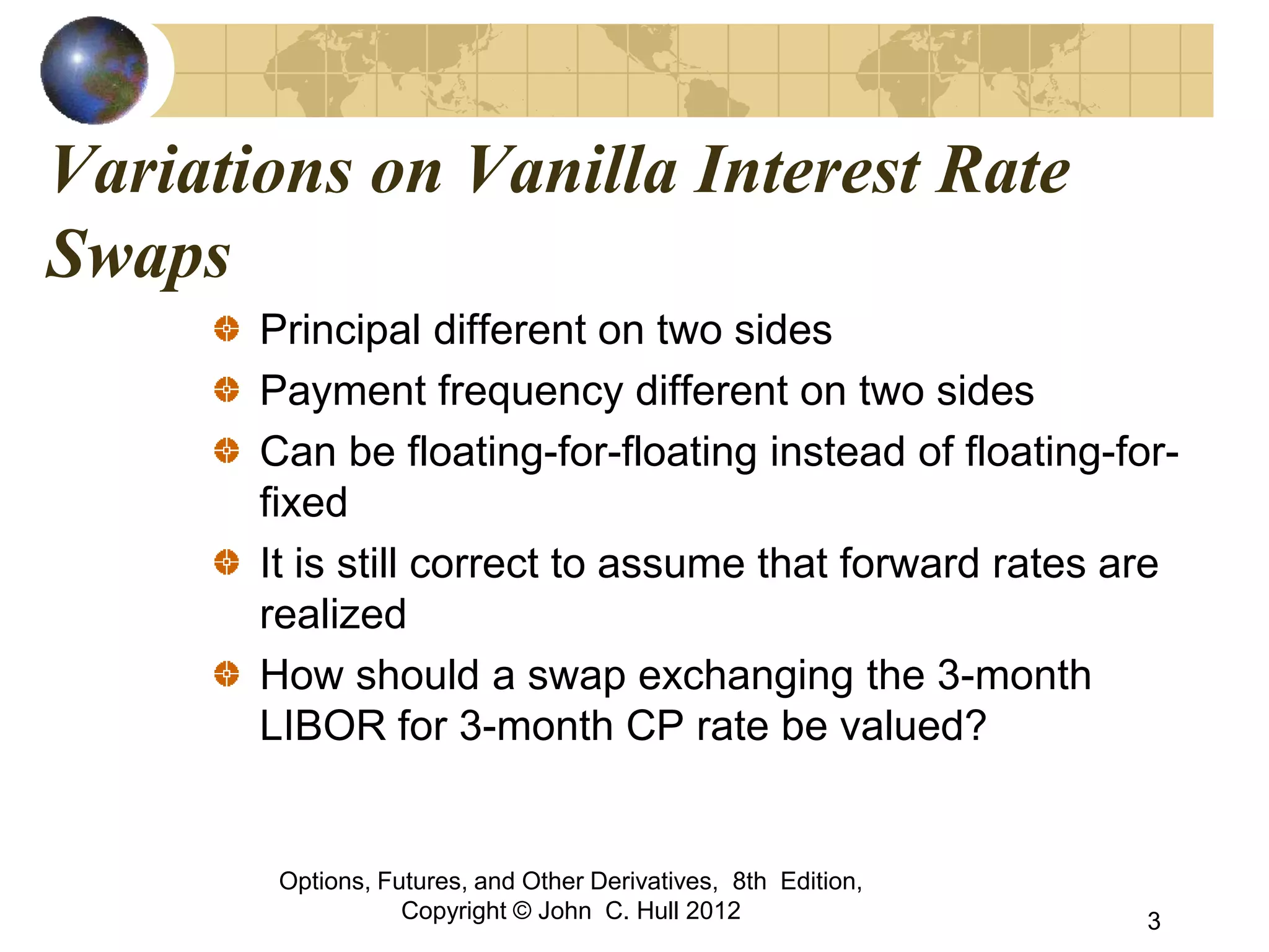 Valuation of swaps | PPTX
