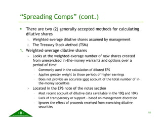 Valuation presentation | PPT