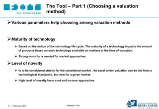 Valuation Tool | PPT