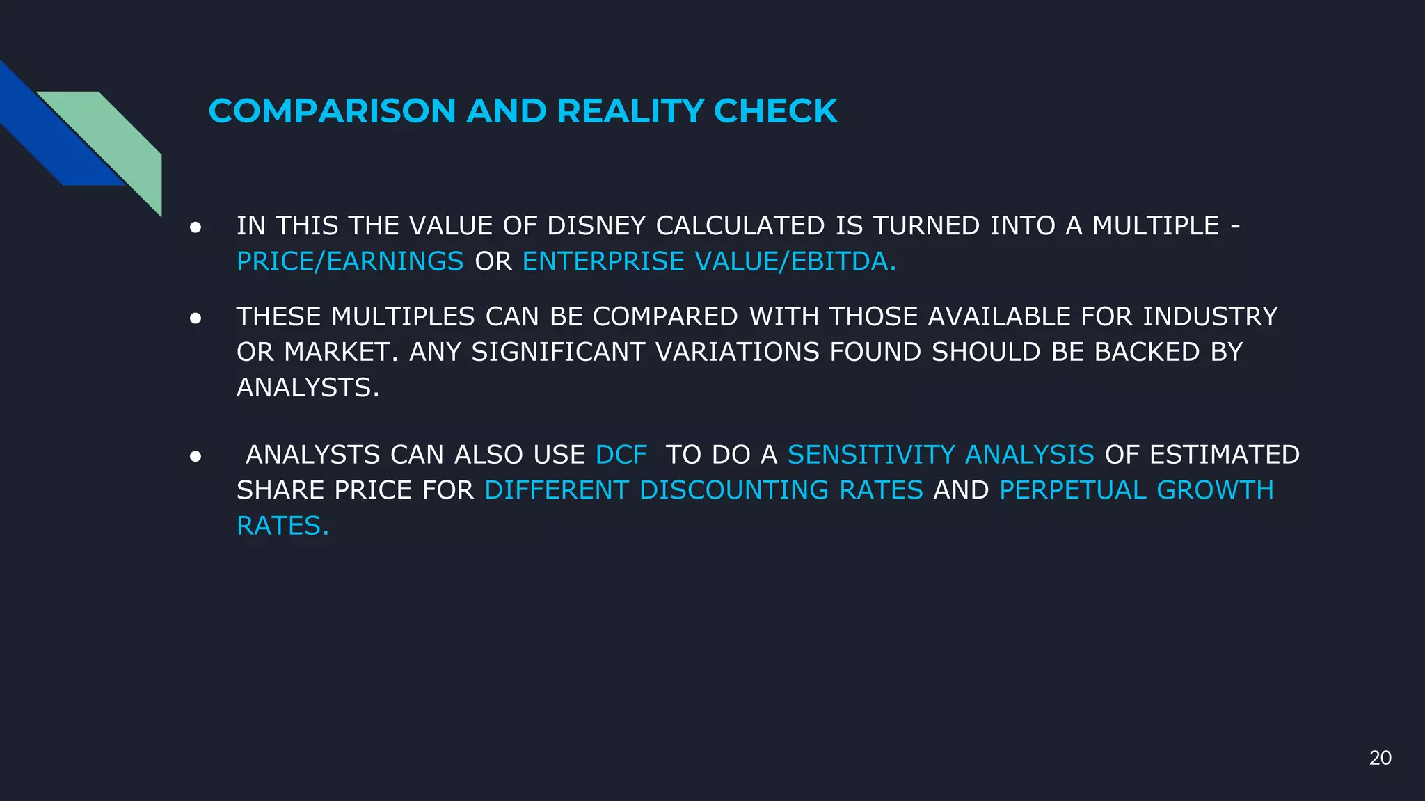 Case Study: Valuation of walt disney | PPTX