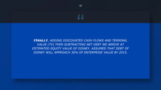 Case Study: Valuation of walt disney | PPTX