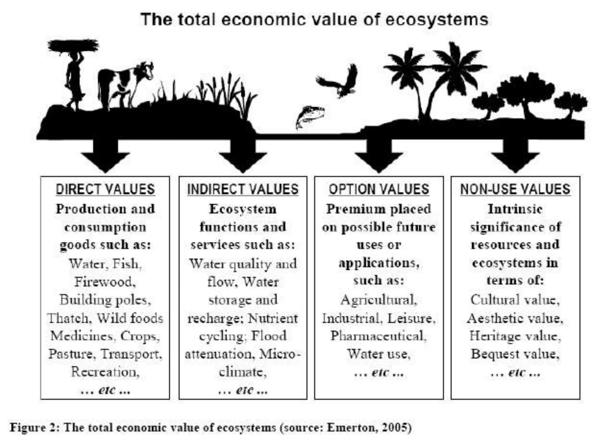 The role of valuation of ecosystem services for decision making ...