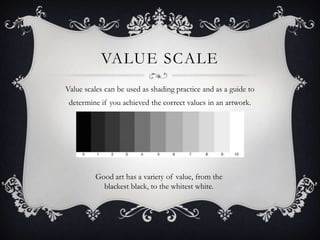 Element of Art - Value | PPTX