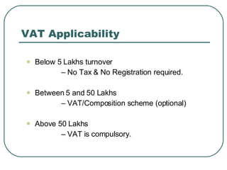 Value Added Tax 2007 | PPT