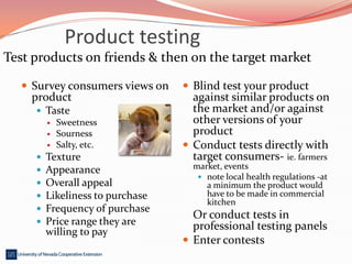 Value added products - steps to success