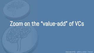 The value-add of VCs | PDF