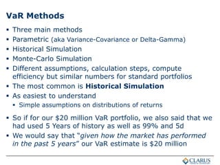 Value at Risk | PPTX
