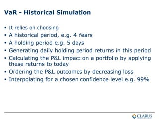 Value at Risk | PPTX