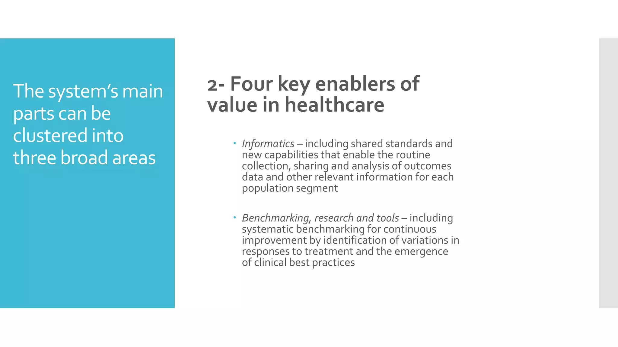 Value based healthcare | PPTX