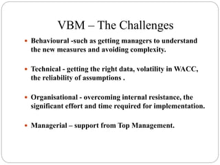 Value based management | PPT