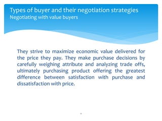 Value based negotiation pricing | PPTX