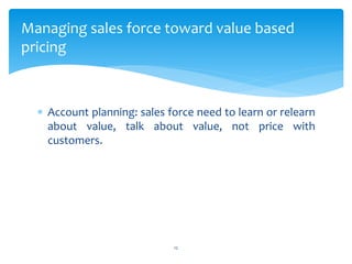 Value based negotiation pricing | PPTX
