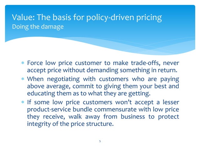 Value based negotiation pricing | PPTX