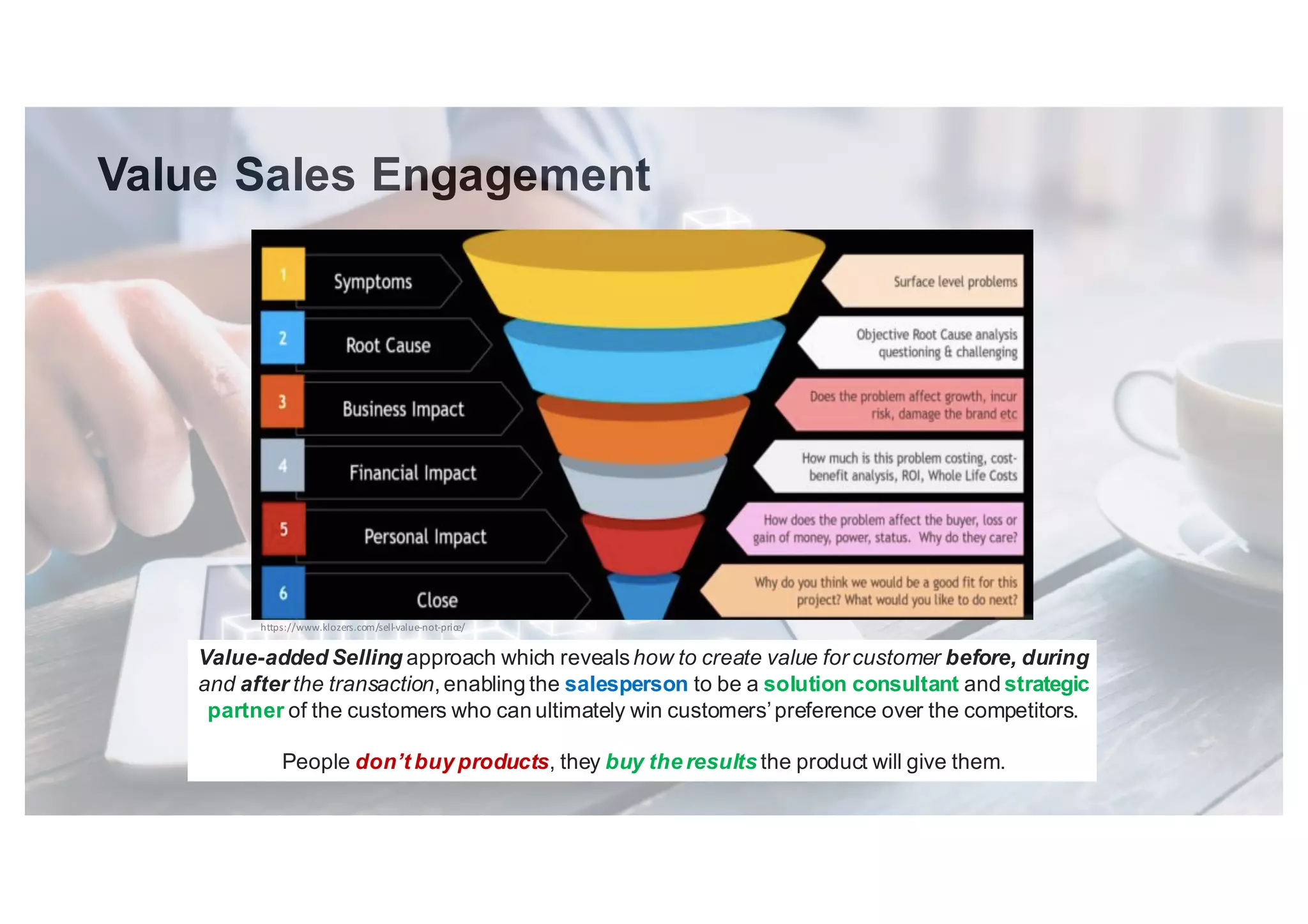 Value based selling | PDF