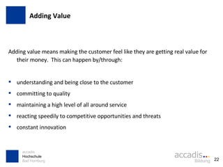 Value Chains And Adding Value | PPT