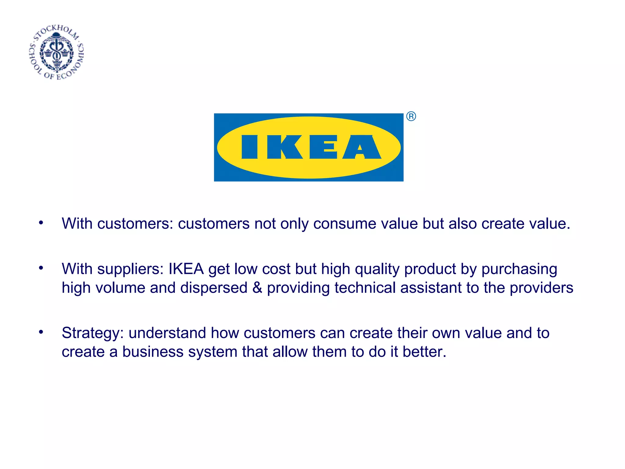 Value Chains To Value Constellations | PPT