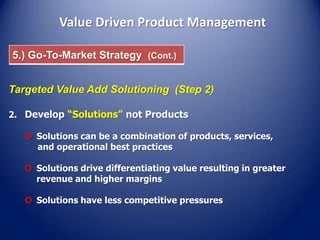 Value Driven Product Management Process by Terry Mosbaugh | PPT