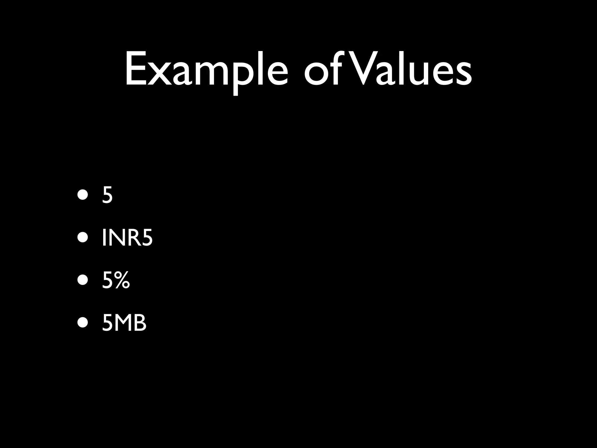 Value Objects | PPT