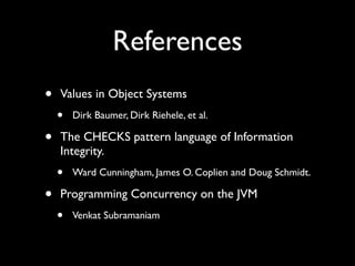 Value Objects | PPT