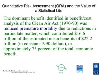 Value of Statistical Life | PPT