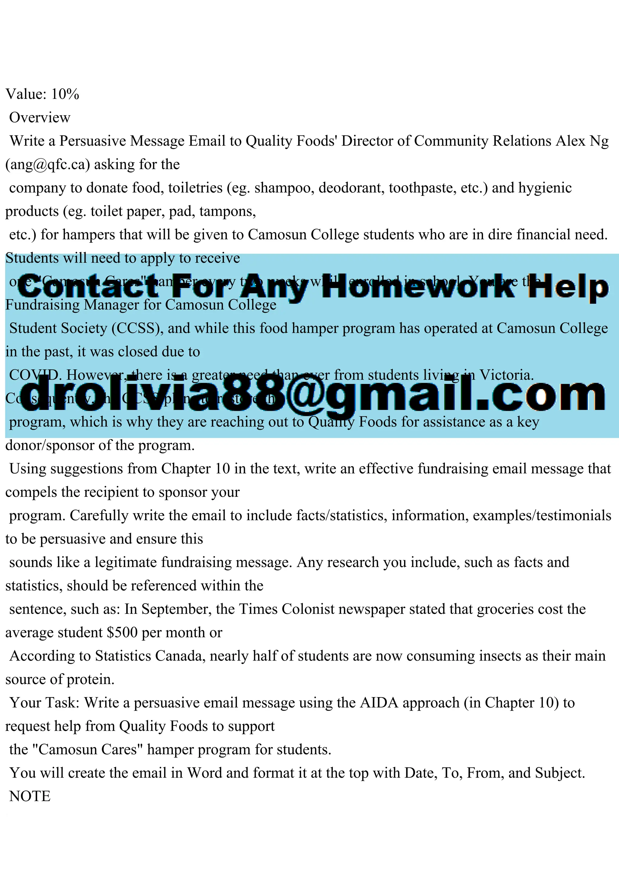 Value 10 Overview Write a Persuasive Message Email to Qual.pdf