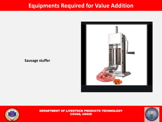 Value added meat and meat products | PPTX