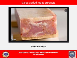Value added meat and meat products | PPTX