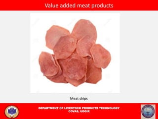 Value added meat and meat products | PPTX