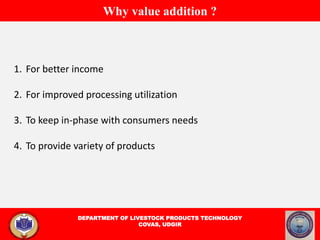 Value added meat and meat products | PPTX