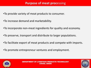 Value added meat and meat products | PPTX