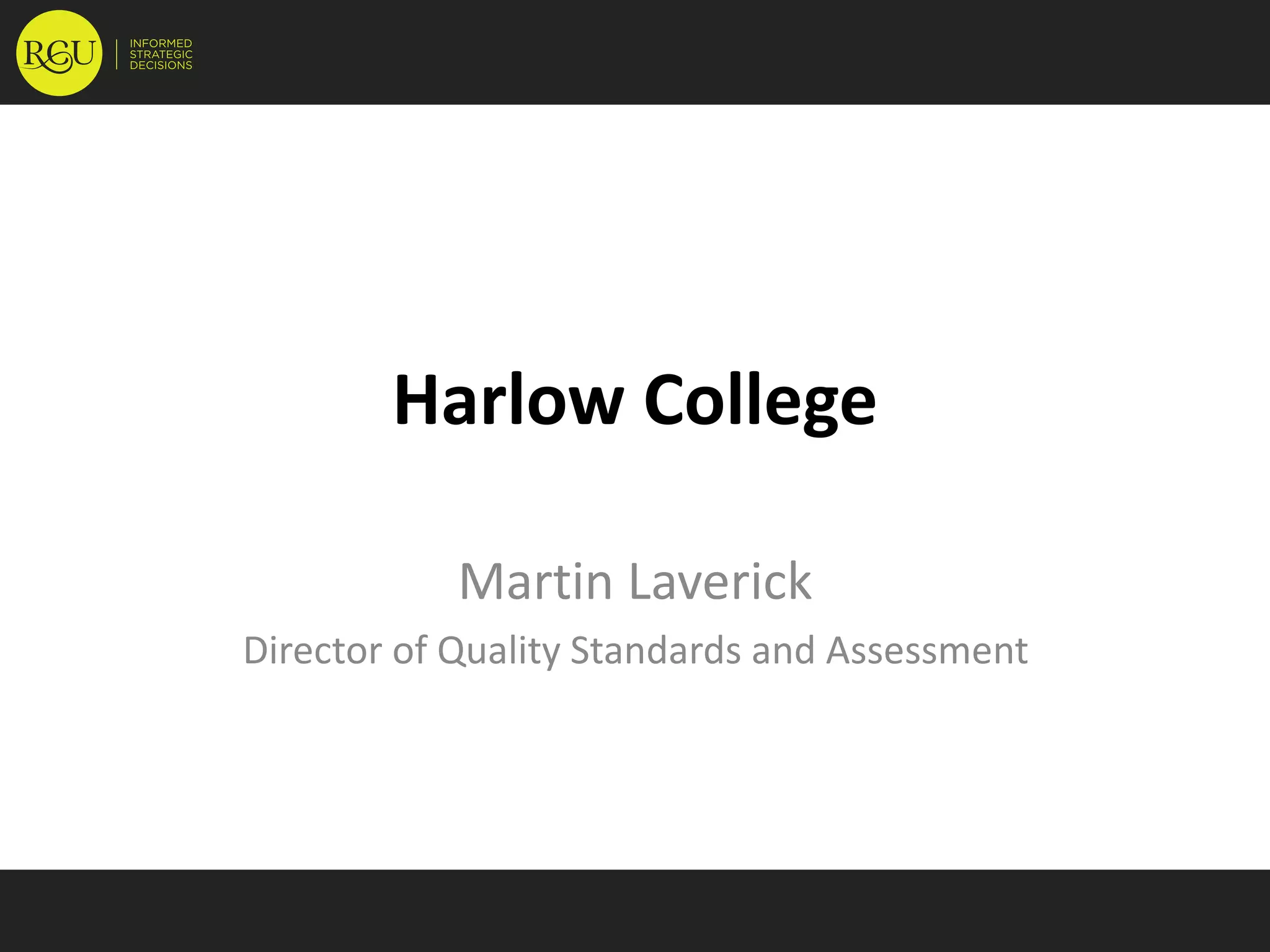 Understanding and improving Level 3 Value Added Performance in the ...