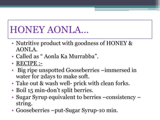 VALUE ADDED FOOD PRODUCTS OF HONEY MONI.pptx