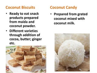 Value added products from coconut | PPTX