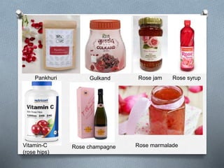 Value added products from fresh flowers . by Arushi garg | PPTX