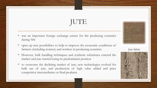 Value added products of jute | PPT