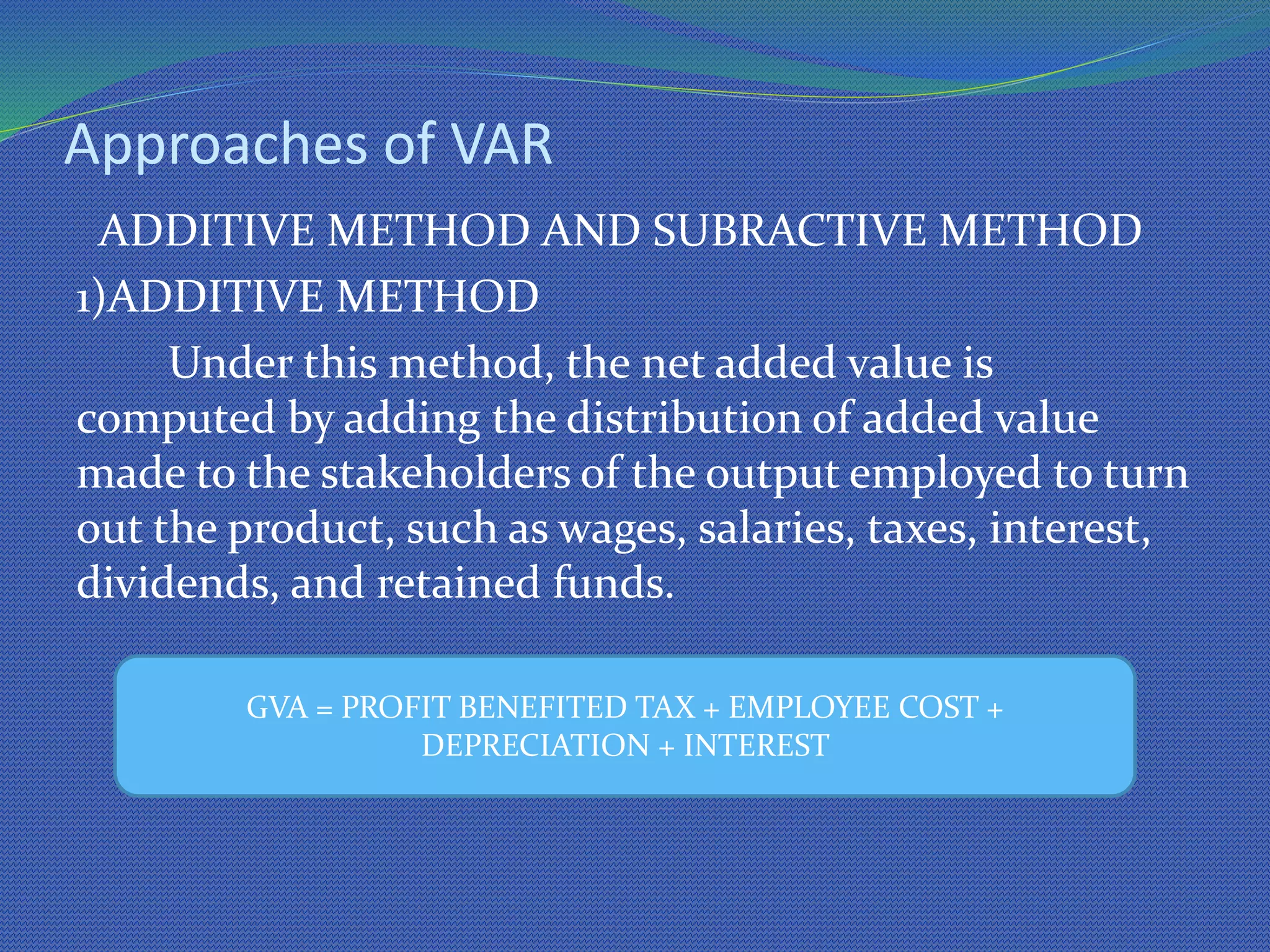 Value Added Reporting | PPTX