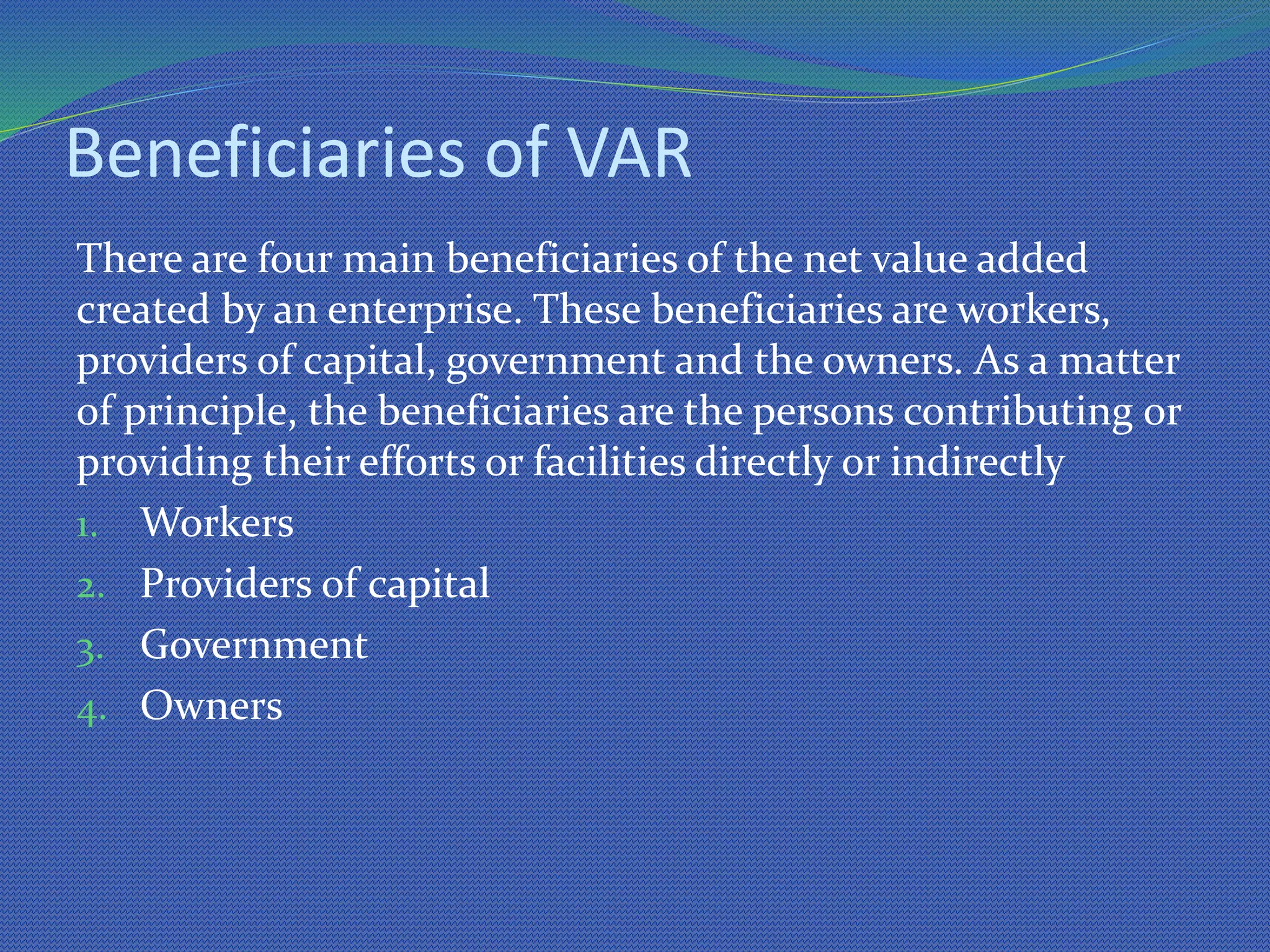 Value Added Reporting | PPTX