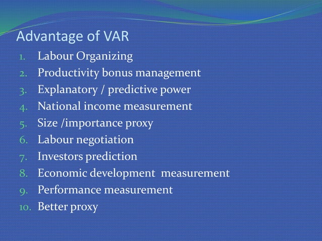 Value Added Reporting | PPTX