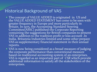 Value Added Reporting | PPTX