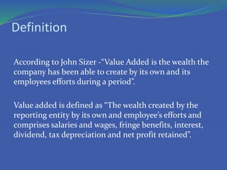 Value Added Reporting | PPTX