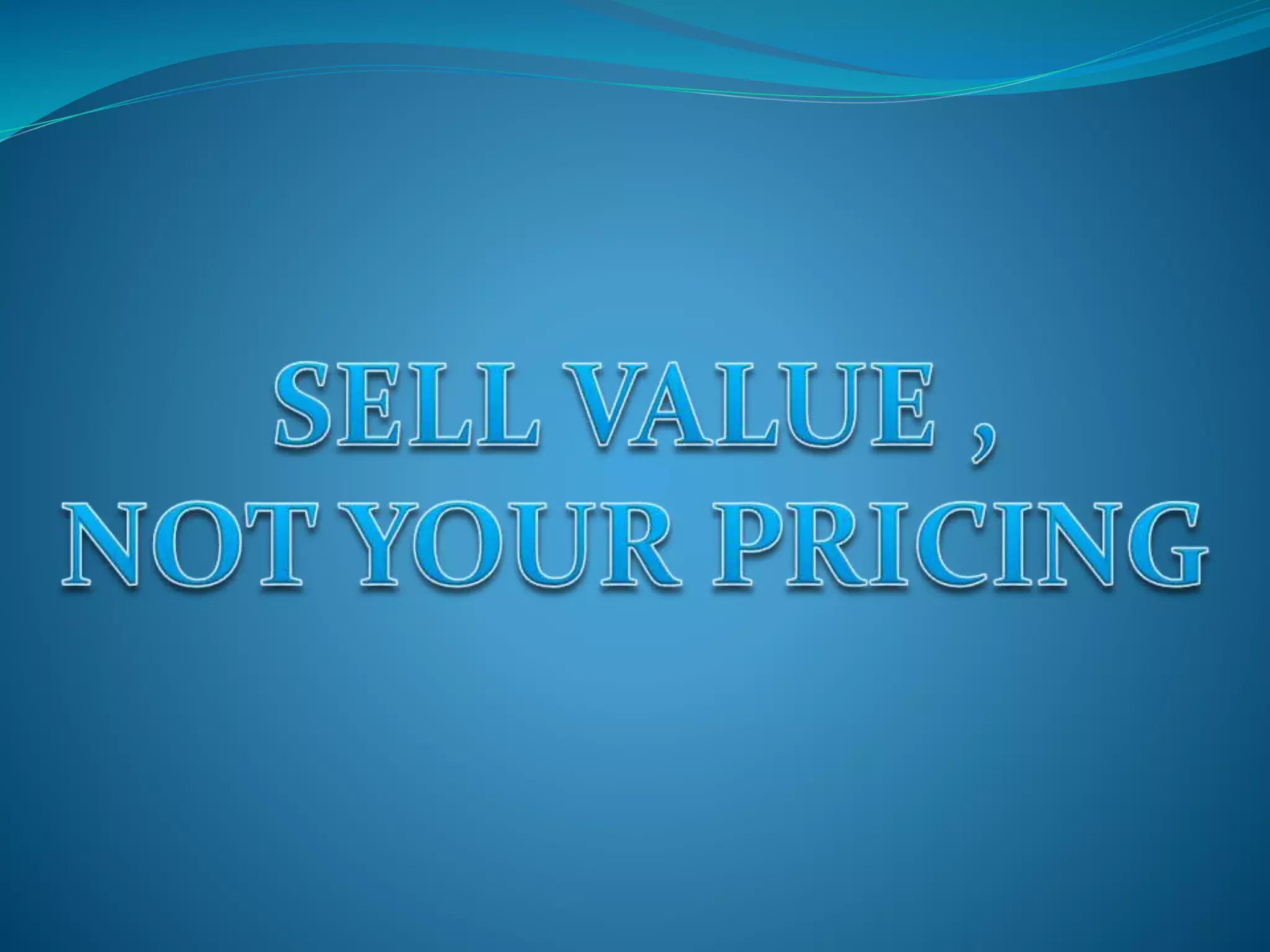 Value added sales | PPTX