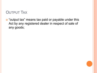 Value added tax in Tally ERP | PPTX