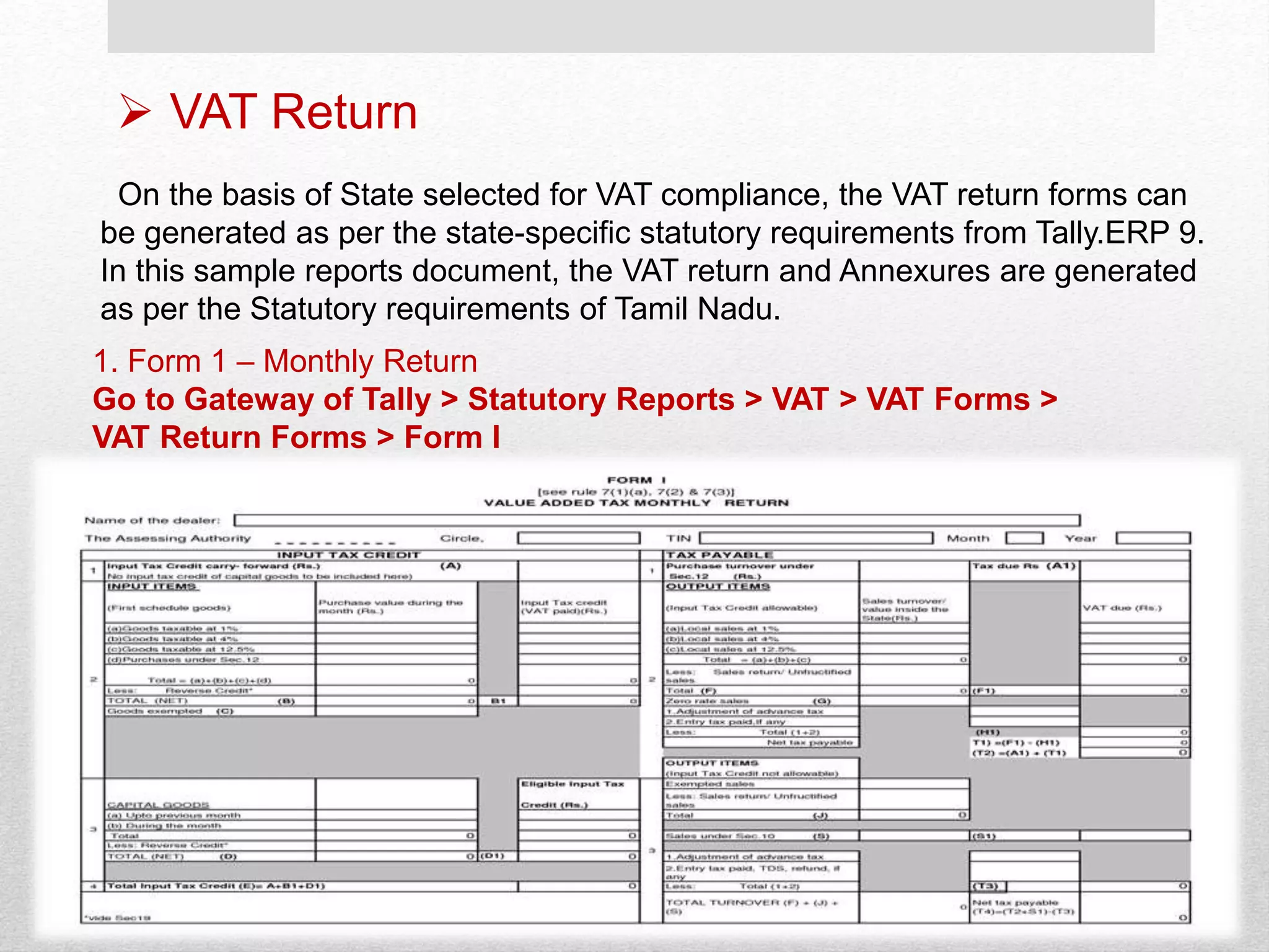 Value added tax | PPTX