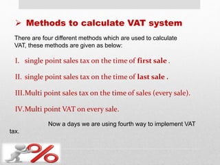 Value added tax | PPTX