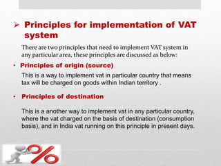 Value added tax | PPTX