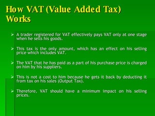 Value Added Tax (India) Final | PPT