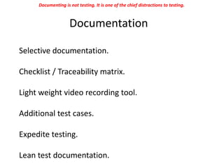 Value added testing (VAT) | PPTX
