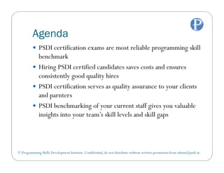 PSDI | World's most reliable programming skill benchmark | PDF