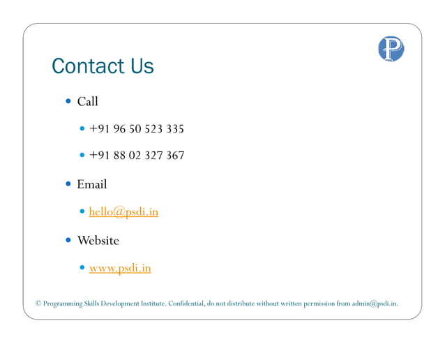 PSDI | World's most reliable programming skill benchmark | PPT